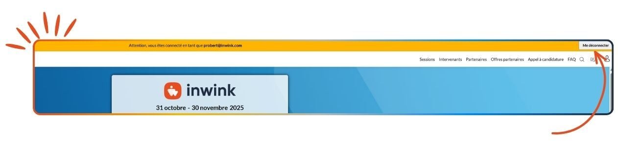 Log in as